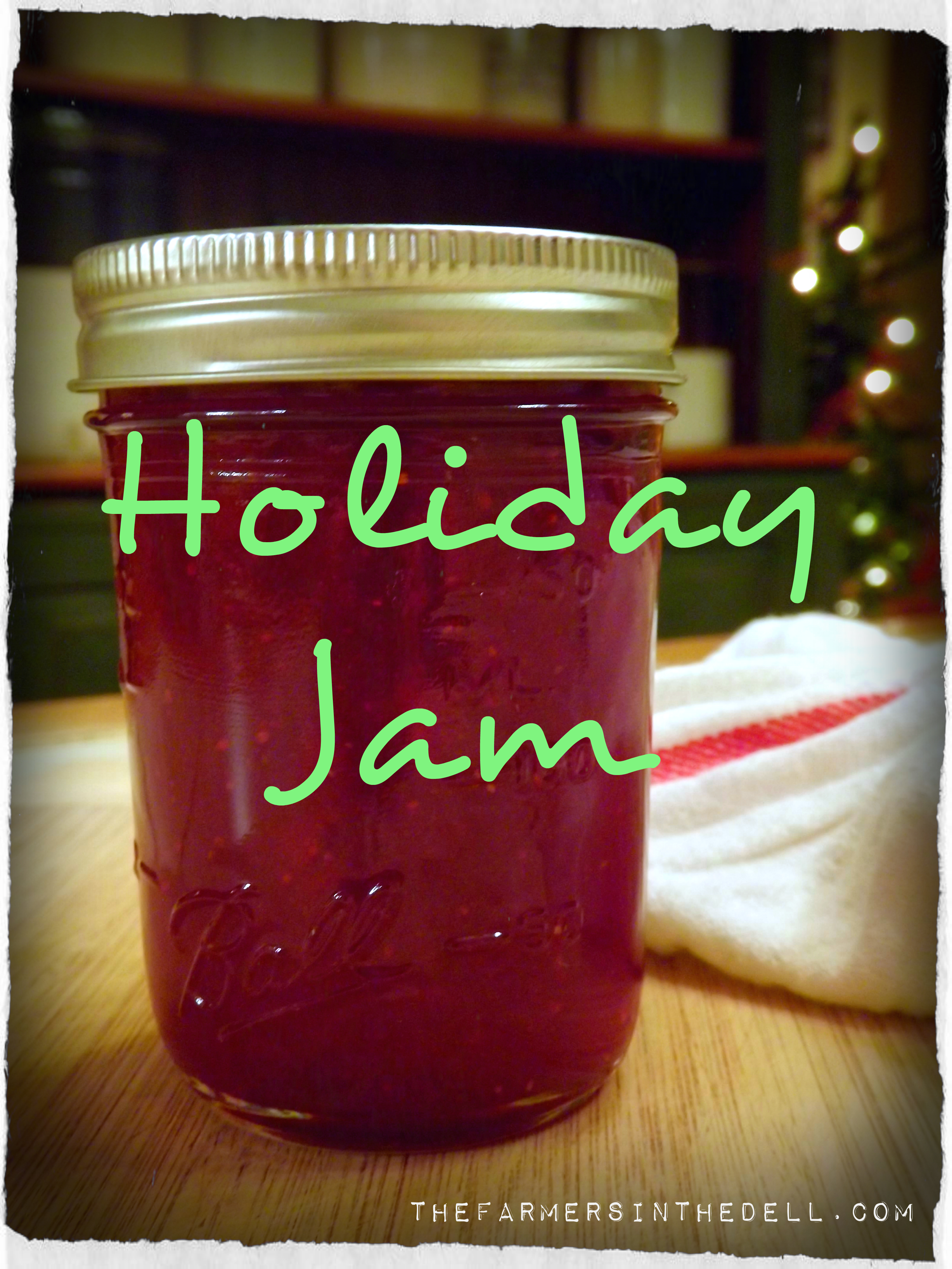 Holiday Jam Recipe | The Farmers in the Dell